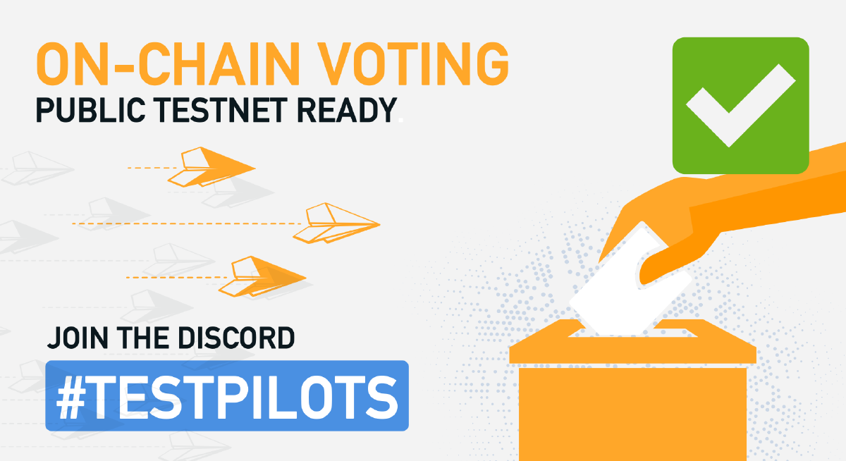 Decentralized on-chain voting enters public testing