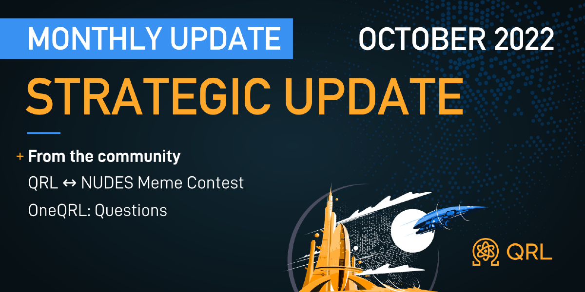 Last Month at QRL - October 2022