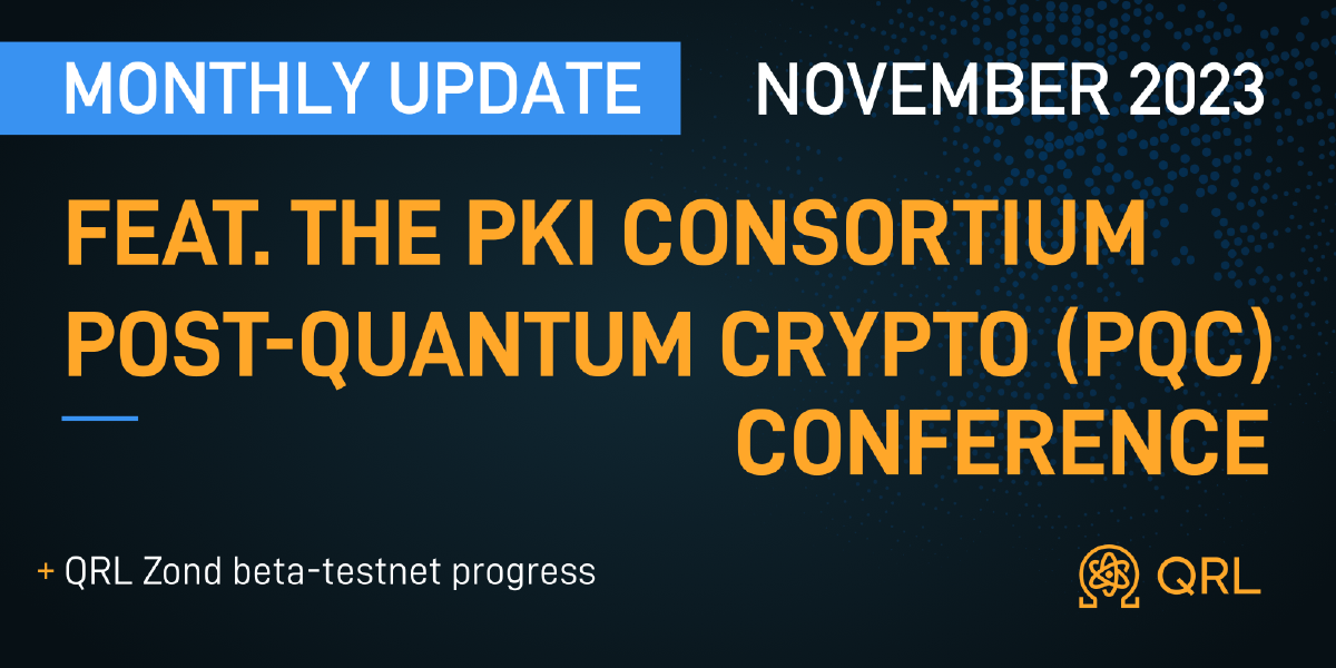QRL Monthly, November 2023