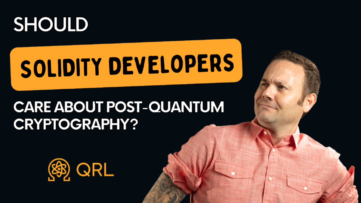 Should Solidity Developers Care About Post-Quantum Cryptography?